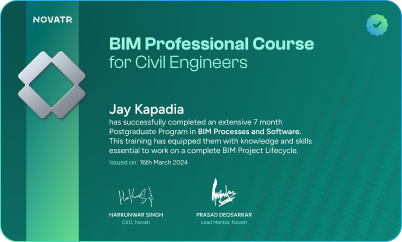 Bim Online Certification Course for Civil Engineers | Novatr